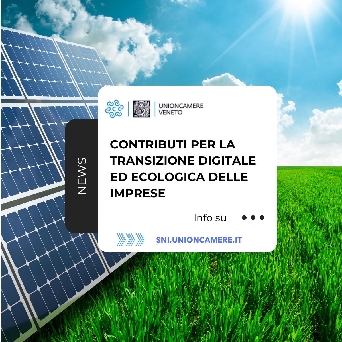 Contributi per la transizione digitale ed ecologica delle imprese | SNI Servizio Nuove Imprese